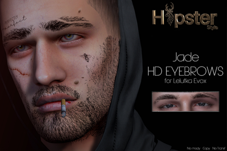 Second Life Marketplace - [Hipster Style] C2 Cutted BROWS DEMO for Lel EvoX